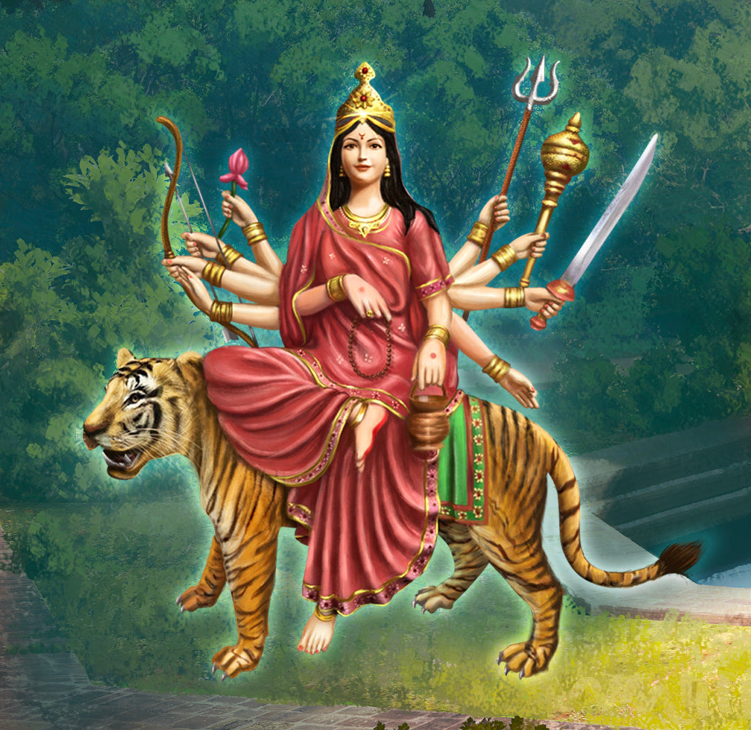Navratri Day 3: Tritiya – Worshiping Goddess Chandraghanta – THE ...