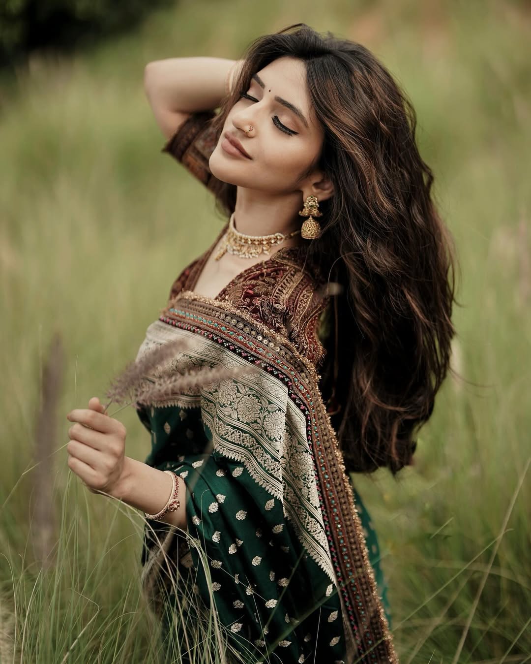 Sreeleela’s Contemporary Saree Style Is the Ultimate Wedding Season In ...