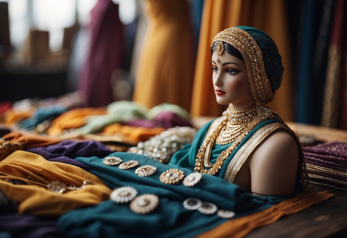 Mastering Saree Falling: Tips & Techniques for the Perfect Drape – THE ...